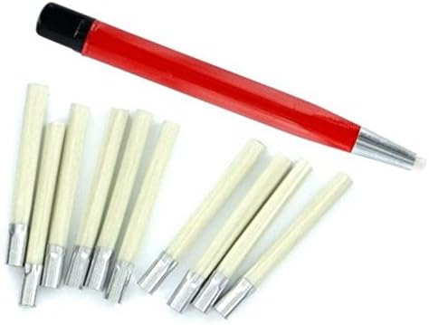 Fibre / Fibreglass Abrasive Cleaning Pencil / Pen & 5 Refills : Amazon ...