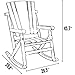Amazon.com : Leigh Country TX 95100 Aspen Single Rocker : Patio, Lawn ...