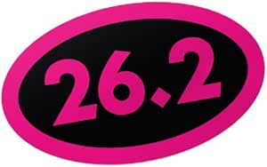Amazon.com: 26.2 Marathon Stickers in Assorted Race Crushing Colors ...