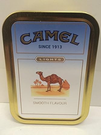 Camel Lights Retro Advertising Brand Cigarette. Old retro vintage ...