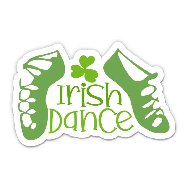 Amazon.com: Irish Dance Sticker - 3" Laptop Sticker - Waterproof Vinyl ...