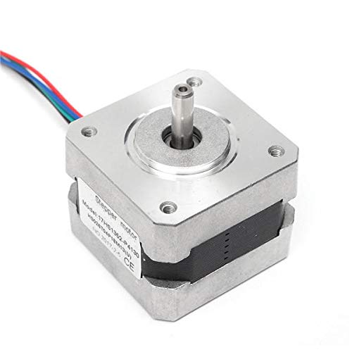 SBRMART Hybrid Stepper Motor 5mm Round Shaft Two Phase Four Line ...