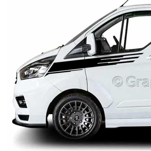 Transit Custom Graphics, MK8 Decals swb, mwb, lwb, Transit Custom ...