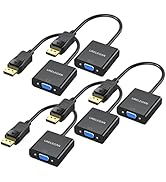 Amazon.com: URELEGAN VGA Cable 6 Feet 2-Pack, Computer VGA Monitor Cord ...