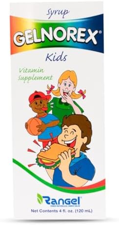 Amazon.com: Gelnorex Children's Vitamin B Supplement Syrup 4oz : Health ...