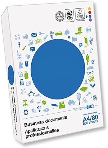 A4 Ream Paper A4 70 GSM 1 Ream 500 Sheets White Multifunction Laserjet ...