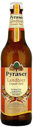 Pyraser Landbier Export Hell 500ml - Case of 12 : Amazon.co.uk: Grocery