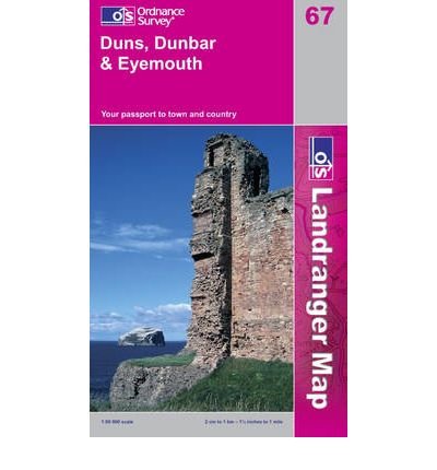 Duns, Dunbar and Eyemouth (Landranger Maps): Ordnance Survey ...