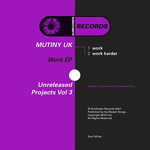 Amazon Music - Mutiny UKのUnreleased Projects Vol 3 - Work - Amazon.co.jp