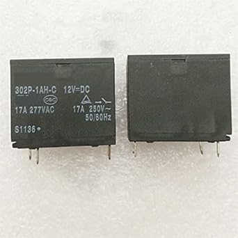 Amazon.com: FUDGIO 10PCS Relay 302P-1AH-C 12VDC 302WP-1AH-C 12VDC 302WP-1AB-C 302WP 1AH C 12VD ...