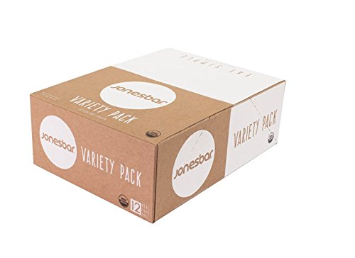 Jonesbar, Fruit & Nut Bar, 1.7 ounces (pack of 12 bars), organic, vegan ...