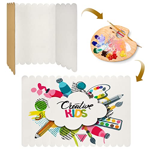 Snapklik.com : 6 Pieces Tri Fold Poster Board Corrugated White Fold ...