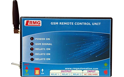 RMG AUTOMATION 3 Channel GSM Relay Control Switch : Amazon.in ...
