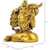 Amazon.com: WEALTHCOMING Fengshui Statue Buddha Brass Statues Laughing ...