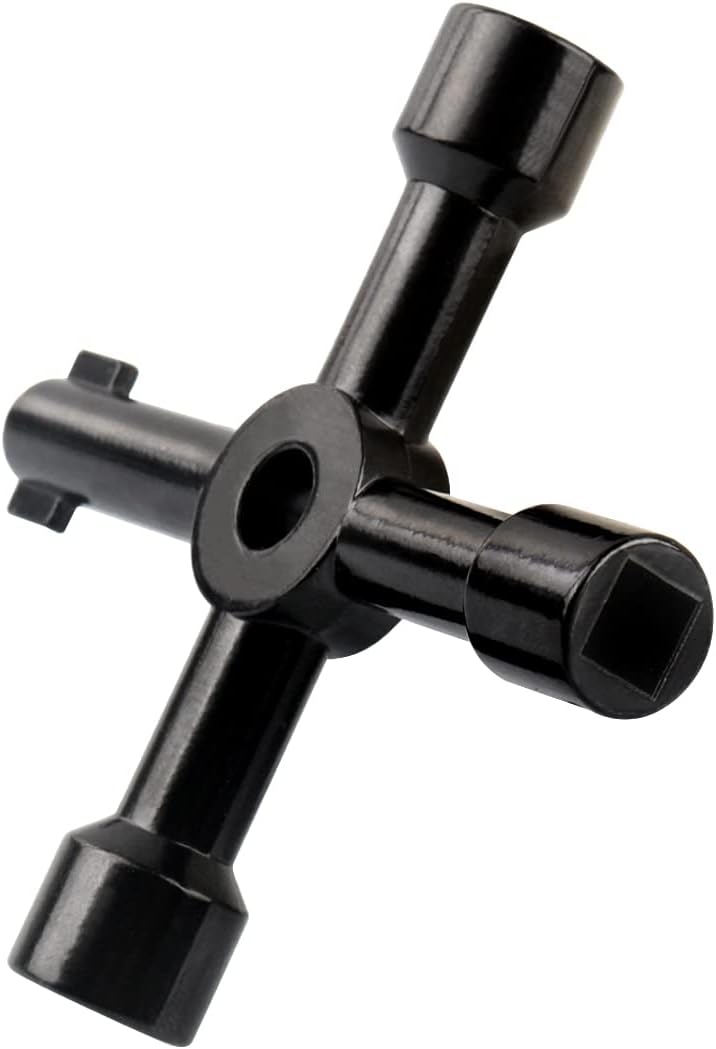 LWCUSNJ 1pc Electrical Cabinet Key,4 Way Utilities Key, Panel/Square ...