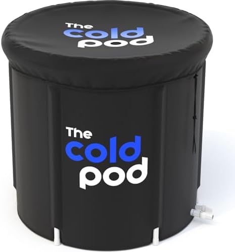 The Cold Pod Ice Bath Tub for Athletes with Cover: 88 Gallons Cold ...