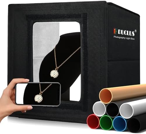 Light Box Photography 30cm/12"x12" Portable Photo-Box Booth, Mini ...