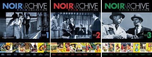 Amazon.com: Lot of 27 1944-1960 Noir Films: Noir Archive, Volumes 1 ...