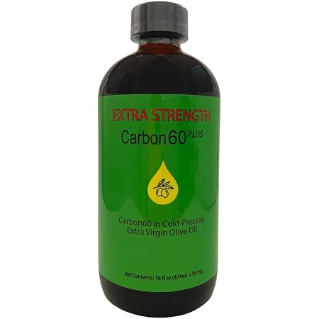 Amazon.com : Carbon60 Plus Extra Strength - Carbon60 Olive Oil 16 ...