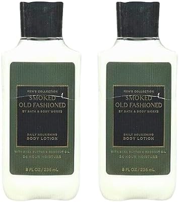 Amazon.com : Bath & Body Works Body Lotion Pack of 2, 8oz Each (Smoked ...