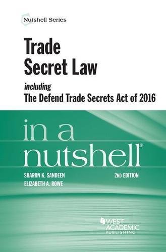 Buy Trade Secret Law including the Defend Trade Secrets Act of 2016 in ...