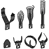 Drain Snake Drill Attachments,8-Piece Drain Cleaner Combination Cutter ...