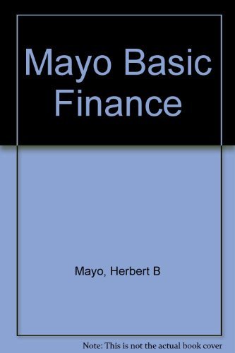 Basic Finance: An Introduction to Money Annd Financial Management: Mayo ...
