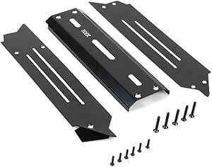 Amazon.com: KYX Racing Stainless Steel Black Protector Chassis Guard ...