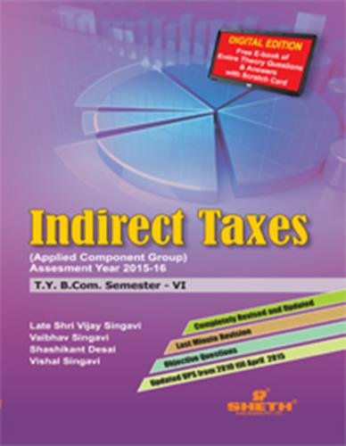 Buy Indirect Tax Book Online at Low Prices in India | Indirect Tax ...