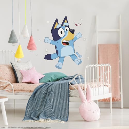 Snapklik.com : RoomMates Bluey Peel And Stick Giant Wall Decals