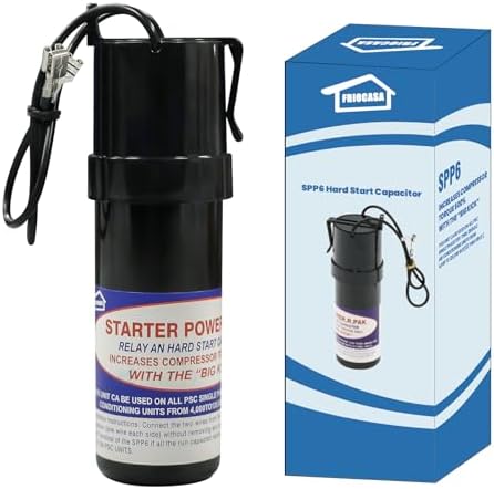 Amazon.com: SUPCO SPP6 Relay/Capacitor Hard Start Kit with 500% ...