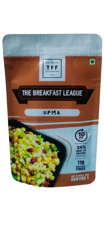 The Breakfast League Upma Premix, Ready to cook Breakfast mix, Ready in ...