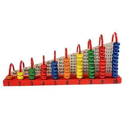 Buy SN Toy Zone 1+1 Wooden Calculation Counting Set with Wooden Beads ...