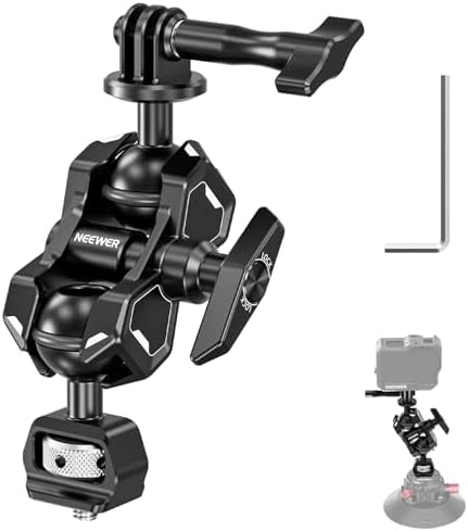 Amazon.com : NEEWER Magic Arm Mount for Hero 12 11 10 Osmo Action 4 3 ...