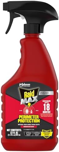Amazon.com: Raid Max Perimeter Protection Ant & Roach Killer Spray ...