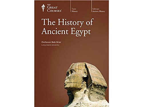 Amazon.com: The Great Courses: The History of Ancient Egypt : Bob Brier ...