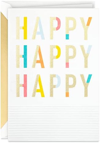 Amazon.com : Hallmark Signature Birthday Card (Great Person) : Office ...