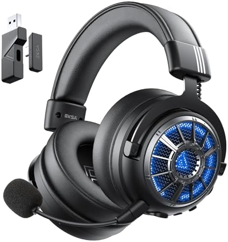 Amazon.com: EKSA USB Gaming Headset for PC - Computer Headset with ...
