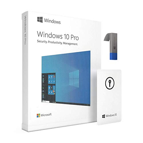 Windows 10 Professional 64 bit - USB Flash Drive - Upgraded Version ...