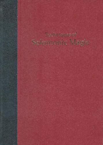 Techniques of Solomonic Magic (limited leather edition): The Origins ...