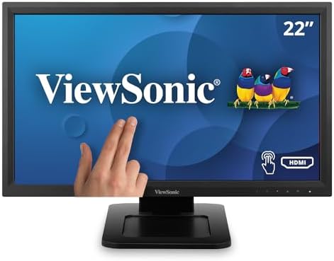 Amazon.com: ViewSonic TD2223 22 Inch 1080p 10-Point Multi IR Touch ...