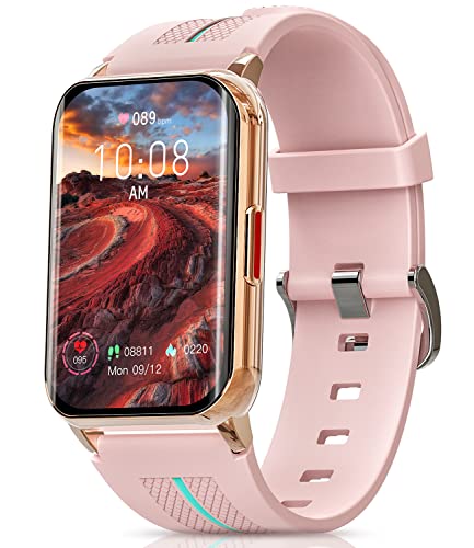 Amazon.com: Smart Watch for Android iOS Phones ,1.57 inch Full Touch ...