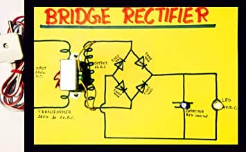 Scienceque Paper Science Projects Bridge Rectifier Project, Yellow ...