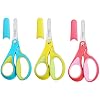 Amazon.com: LIVINGO Left Handed Scissors for Kids - 3 Pack 5 inches ...