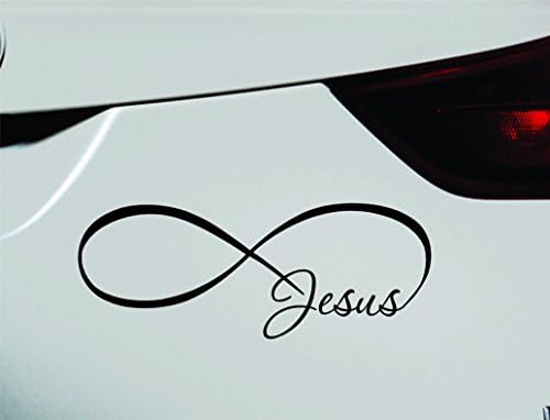 Amazon.com: ExpressDecor Infinity Jesus Symbol Decal Funny Car Truck ...