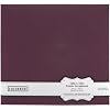 Amazon.com: Colorbok Fabric 12x12 Postbound Scrapbook Album: Plum ...