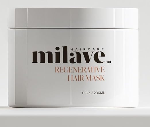 Amazon.com: MILAVE Regenerative Hair Mask with Redensyl®, Strengthening Hair Mask with Plant ...