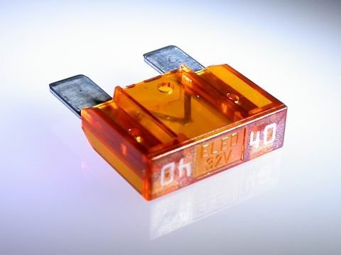 40 Amp Maxi Car Blade Fuse - Amber - Pack Of 10 : Amazon.co.uk ...