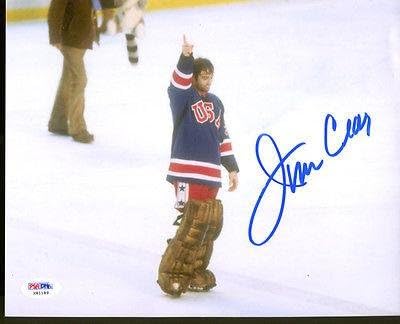 Jim Craig Signed 8x10 1980 Usa Olympics "miracle On Ice" Photo #x81189 ...