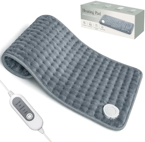 Amazon.com: Heating Pad for Back Pain & Period Cramps,Moist Heated Pad ...